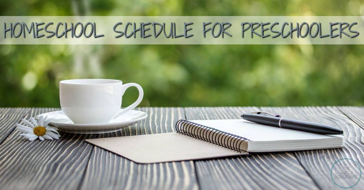 Homeschool Schedule for Preschoolers | A Flexible and Reliable Daily ...
