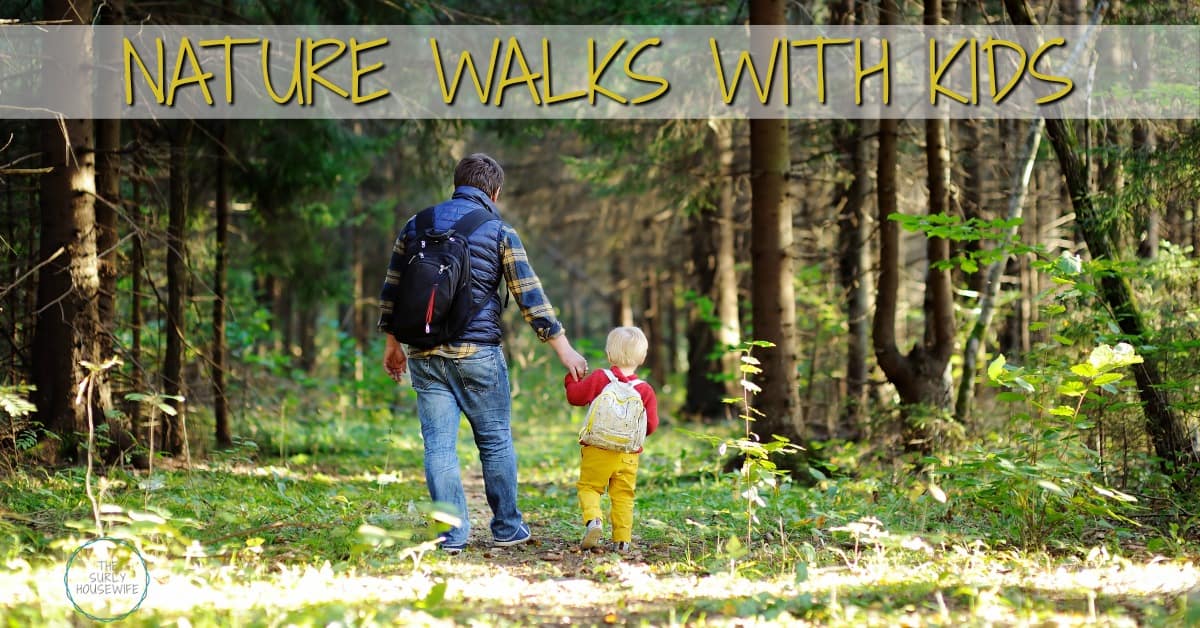 Nature Walk with Kids | What our Family Calls "Man Training!"