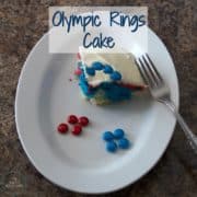 Olympic Rings Cake | An Easy Olympic Activity to do With Kids