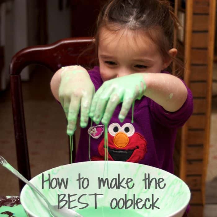 The BEST Oobleck Recipe | Messy Play for Hours of Fun!!