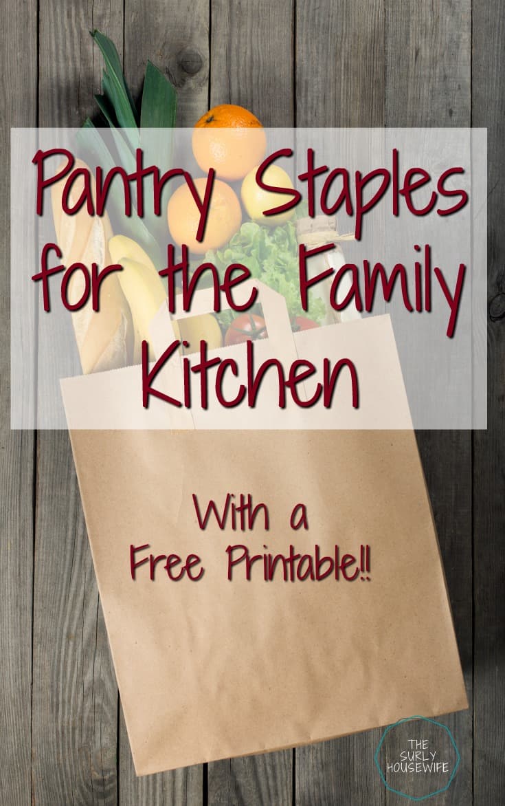 Pantry Essentials | 9 Pantry Staples for Stocking your Pantry