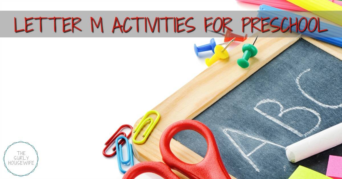 Letter M Activities and Sensory Play for Homeschoolers