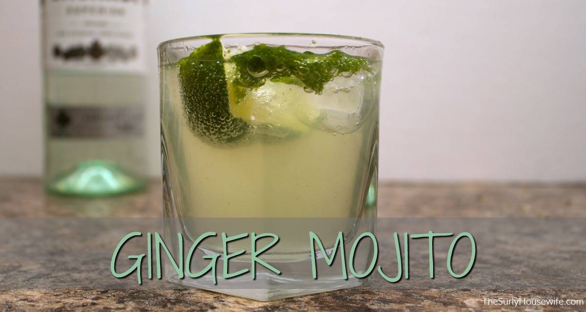 Ginger Mojito | A New Twist on an Old Classic Drink Recipe