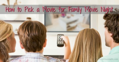 Family Movie Night | Tips for Choosing the Perfect Movie