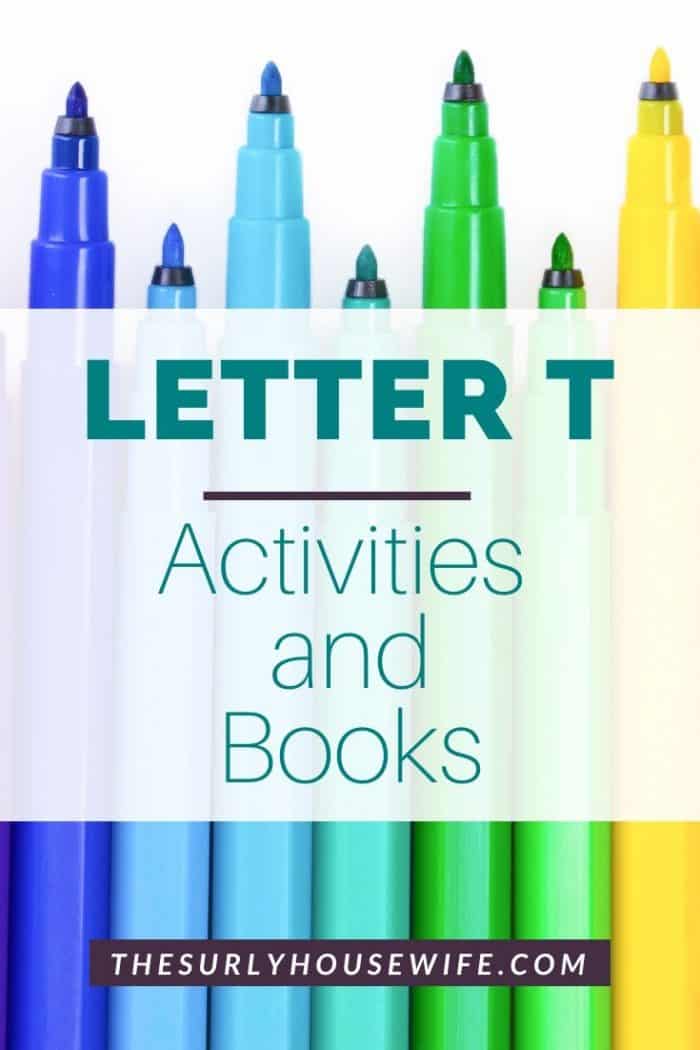 Letter T Activities, Books, and Crafts inspired by Transportation
