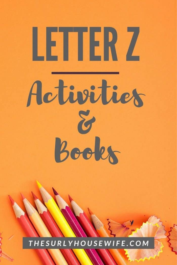 Letter Z Activities, Books, and Ideas for Preschoolers